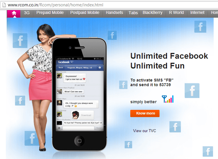RCom's Funny Flaw [Now Corrected] | TelecomTalk
