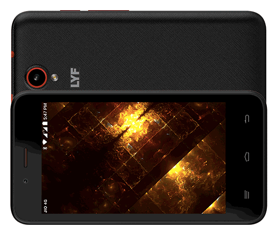 Lyf Flame 4 with 4G VoLTE support and 4-inch display launched at Rs ...