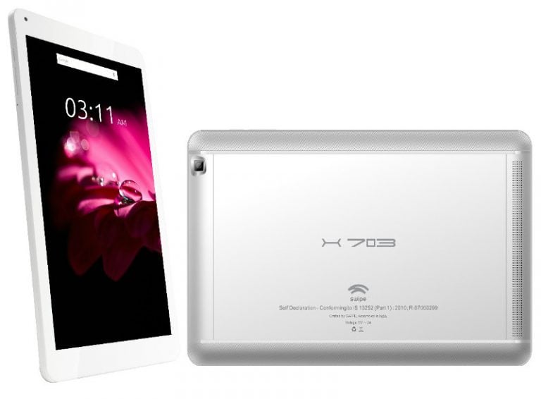 Swipe X703 tablet with 10.1-inch display, Voice Calling, 6000mAh ...