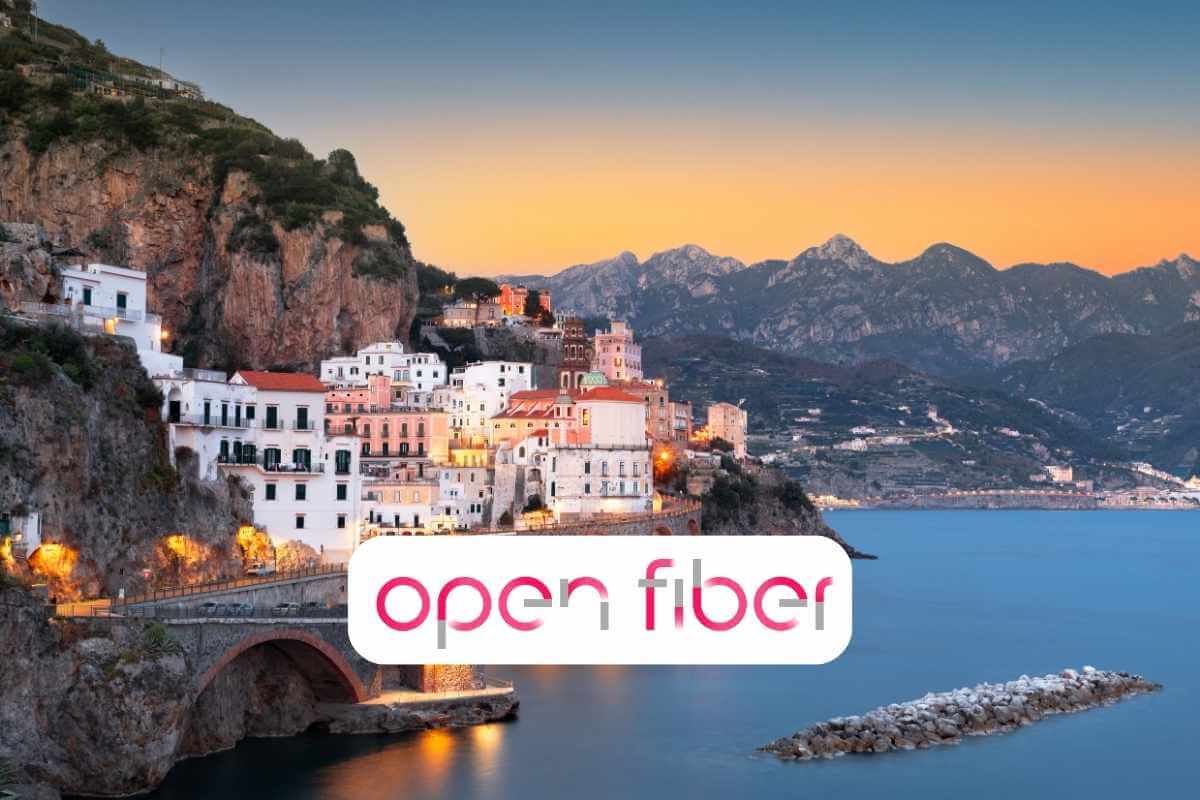 Open Fiber FTTH, FWA Broadband Network Construction Underway in Atrani