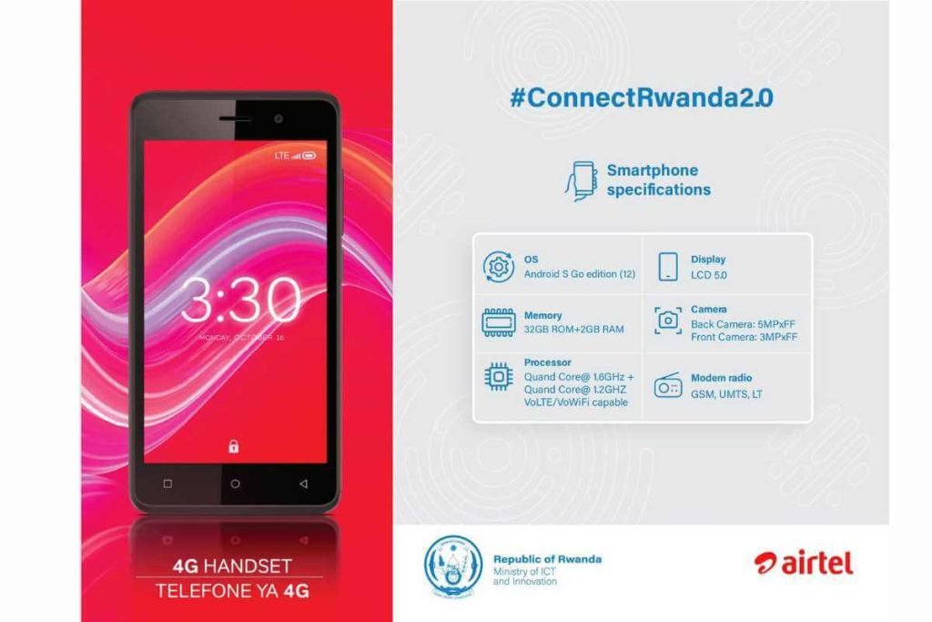 Airtel Rwanda Launches Affordable 4G Smartphone Under ConnectRwanda2.0 ...