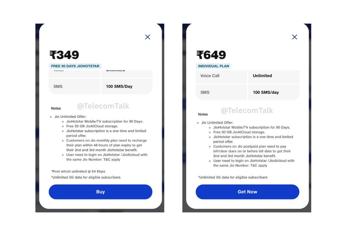 Breaking: Reliance Jio Starts Offering 50GB JioAICloud Storage with ...