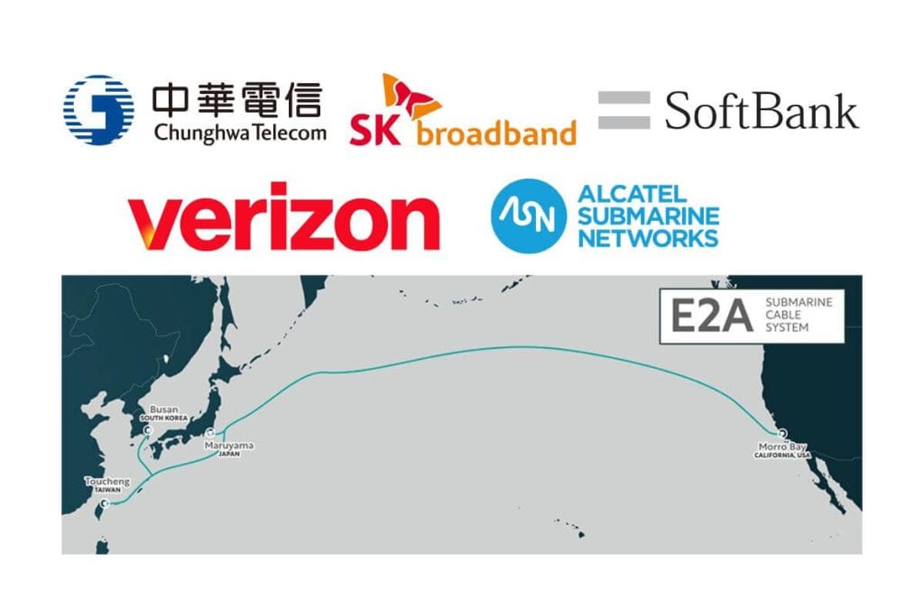 Chunghwa Telecom, SK Broadband, SoftBank, and Verizon to Build E2A ...