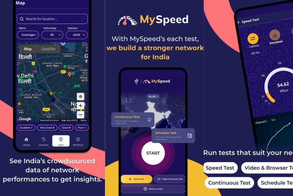 TRAI Urges Users to Check Internet Performance with MySpeed App Amid ...
